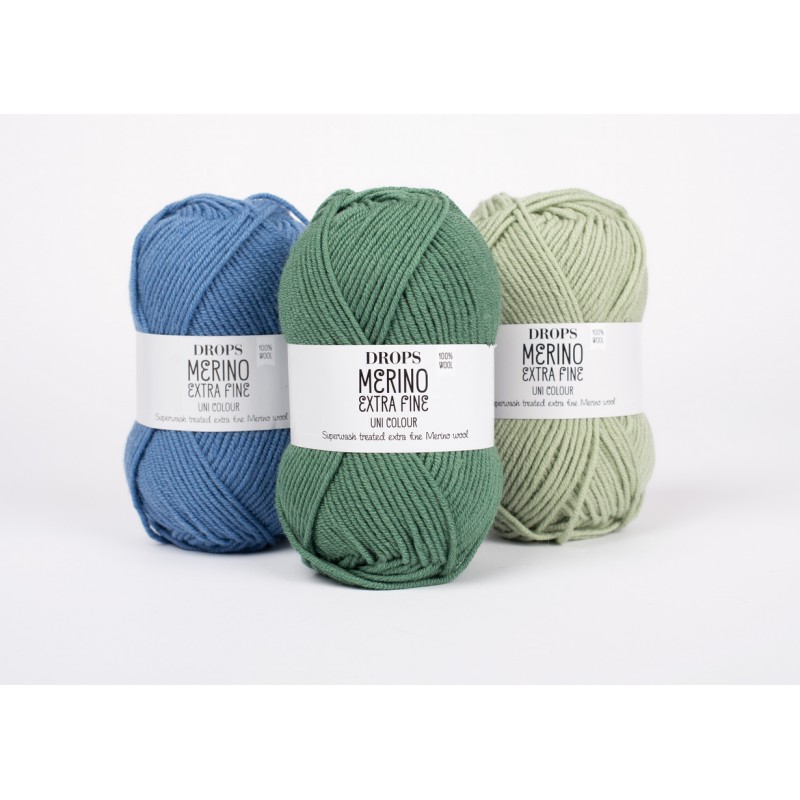 Drops Merino extra fine uni&mix